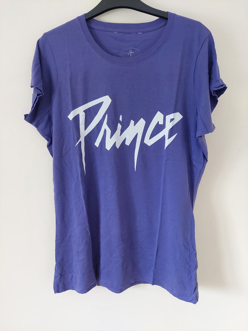 Ladies Prince Purple Rain Logo OFFICIAL Tee T-shirt Womens Girls - Etsy