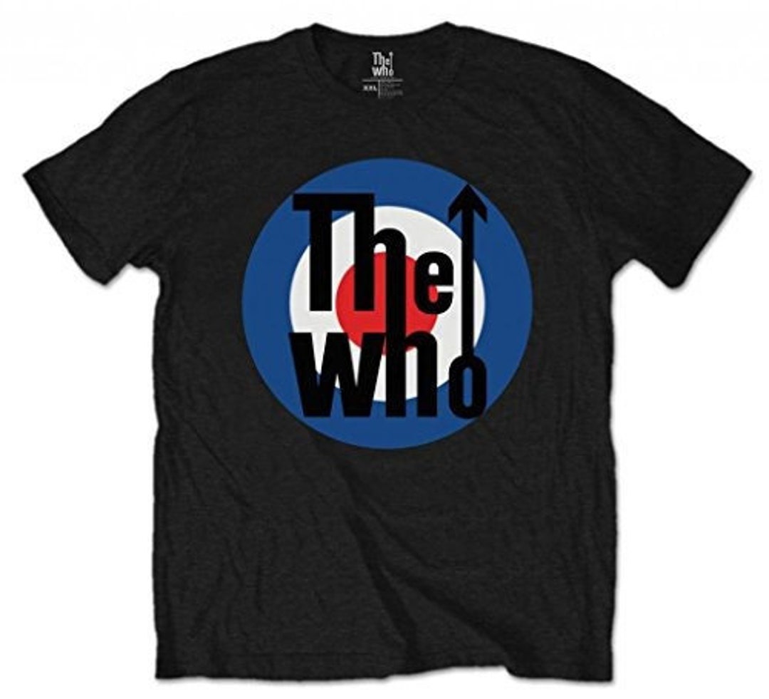 The Who OFFICIAL Target Logo Rock Tee T-shirt Top Clothing Unisex - Etsy
