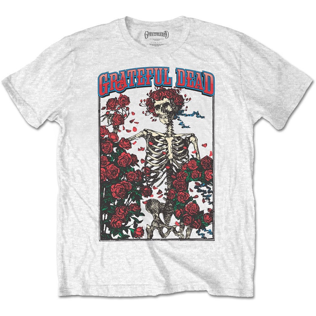 White the Grateful Dead Bertha Logo OFFICIAL Tee T-shirt Mens Unisex - Etsy