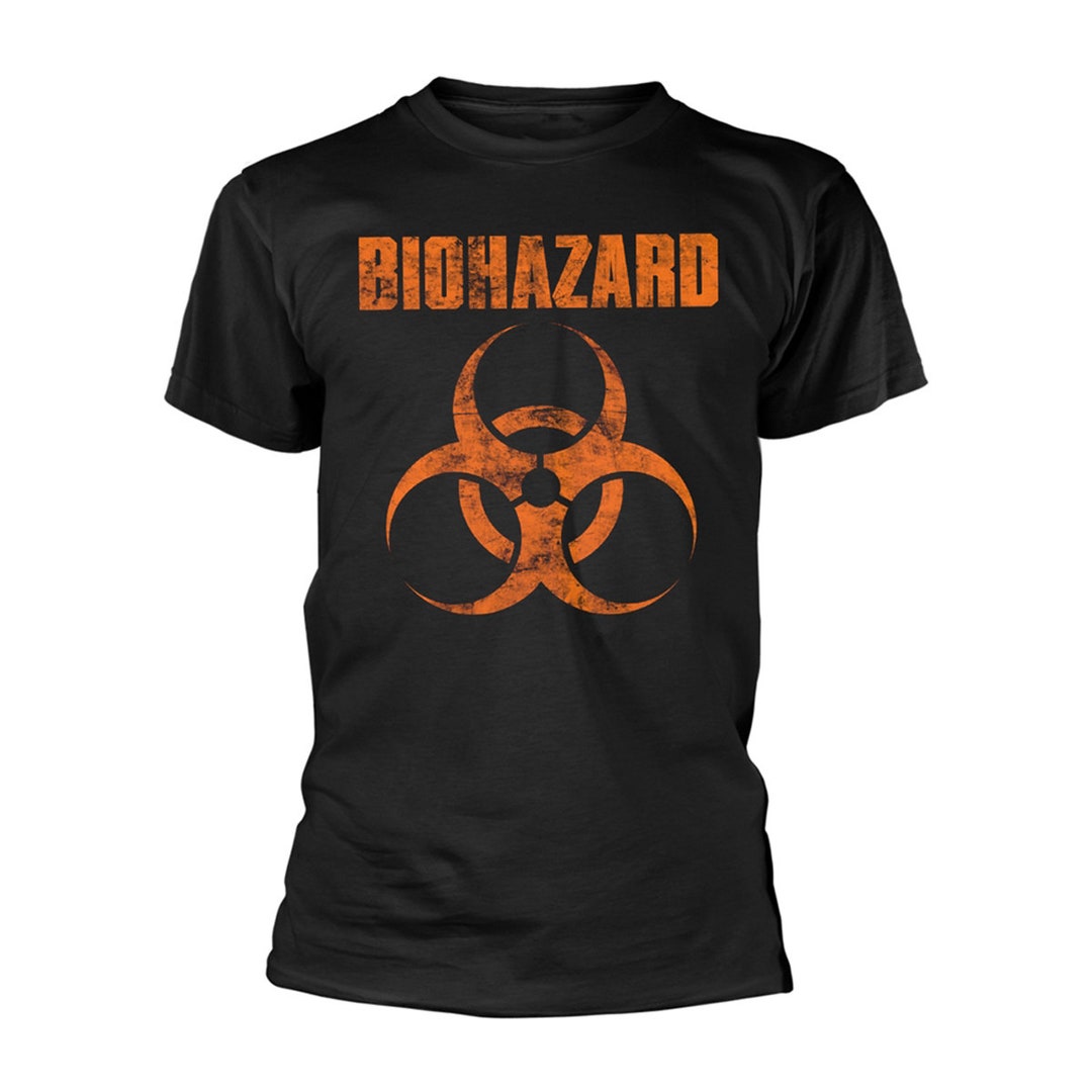 Biohazard Logo OFFICIAL Tee T-shirt Mens Unisex - Etsy