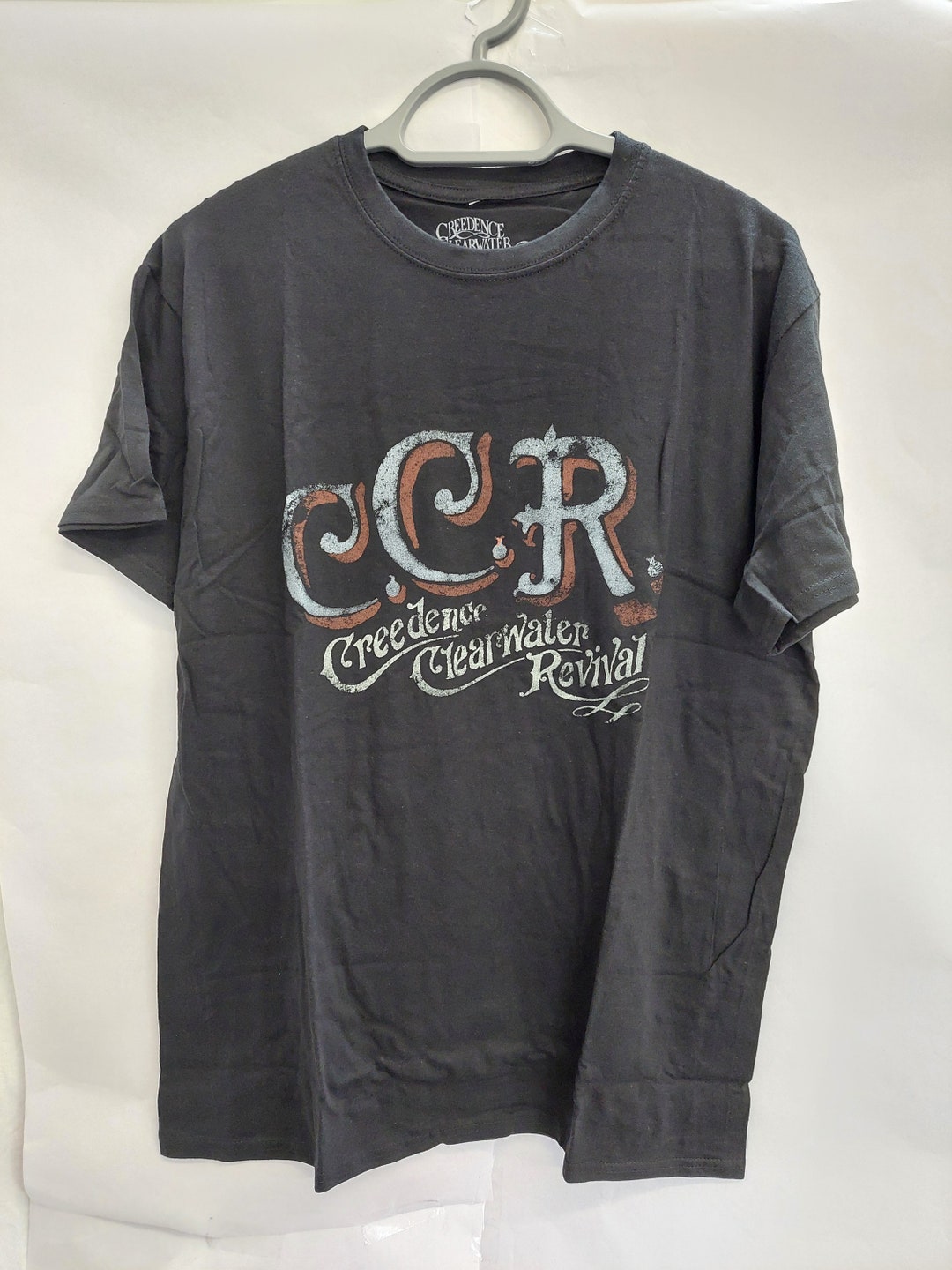 Creedence Clearwater Revival CCR Logo OFFIZIELLES T-Shirt Herren Unisex ...