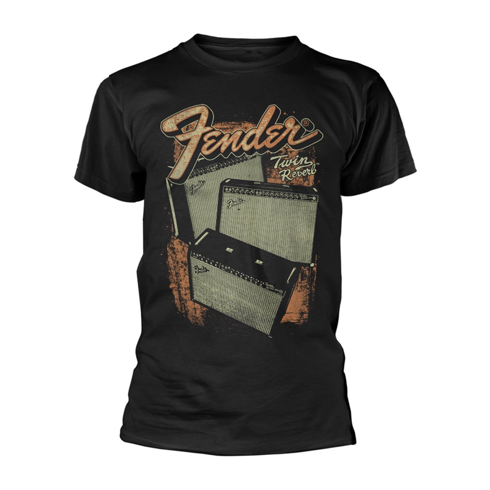 Fender Electric Guitar Amplification Official Tee T-shirt Mens | Etsy