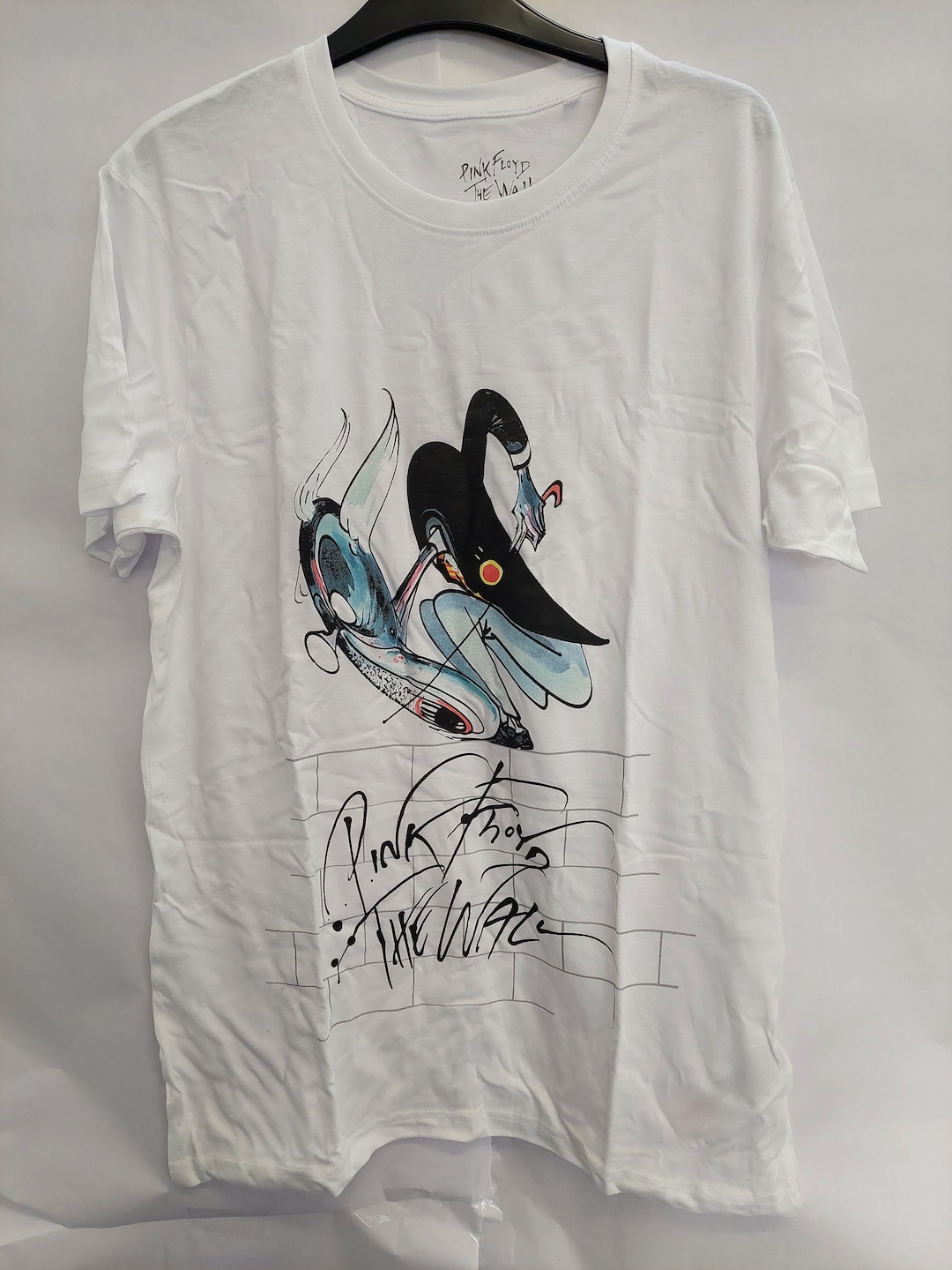 Pink Floyd the Wall Schoolmaster Roger Waters OFFICIAL Tee T-shirt Mens ...