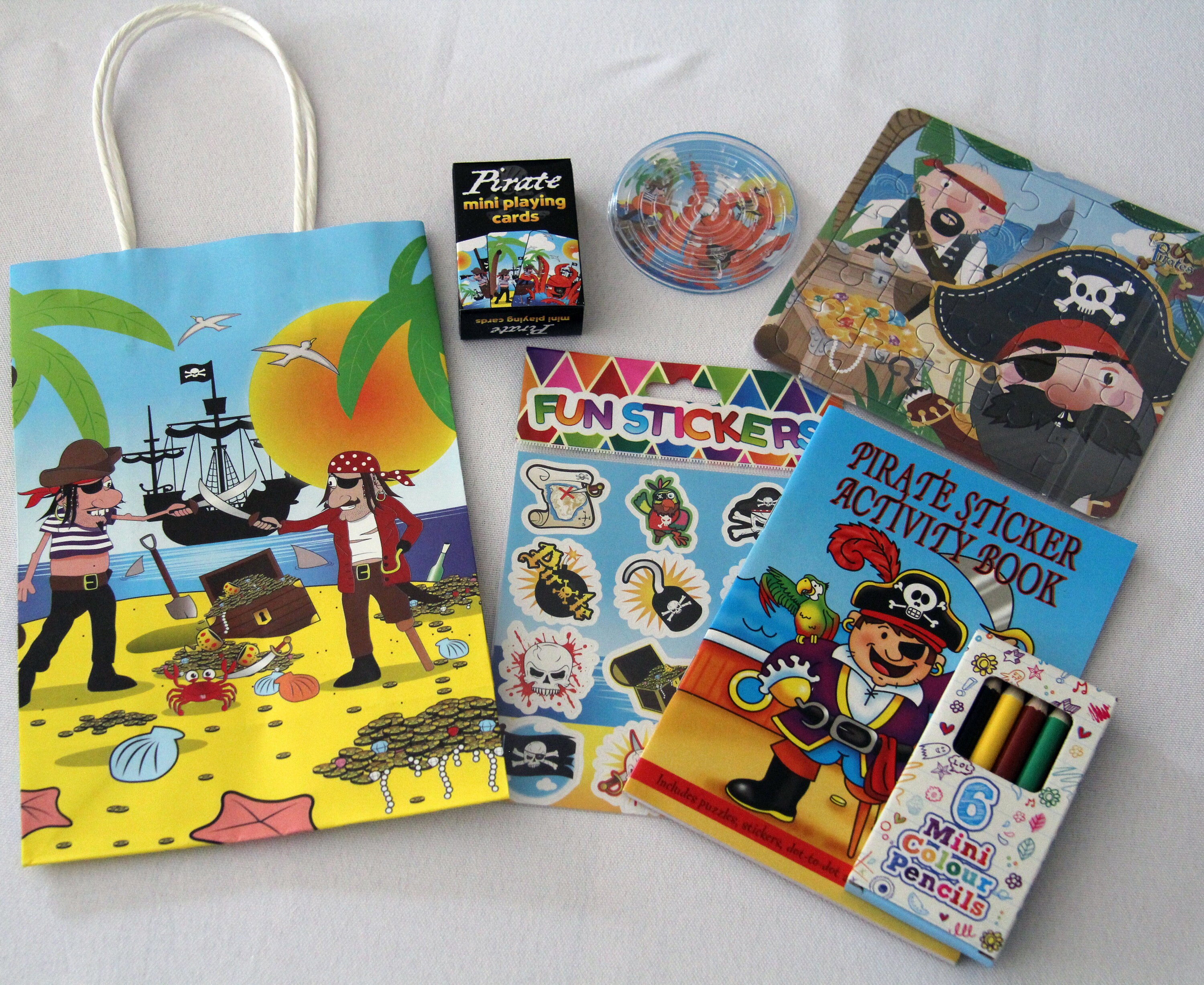 Pirate Themed Party Bags/ Boxes With Fillings | Etsy UK