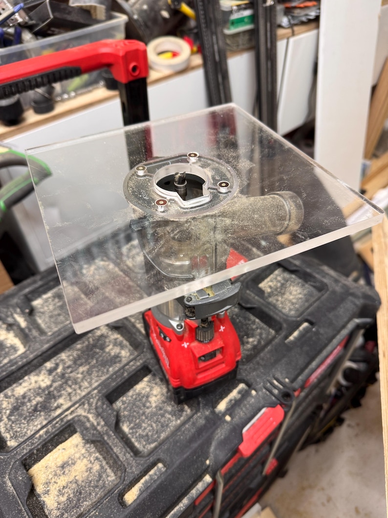 Milwaukee Router Base Plate and Template for Router Table - Etsy UK