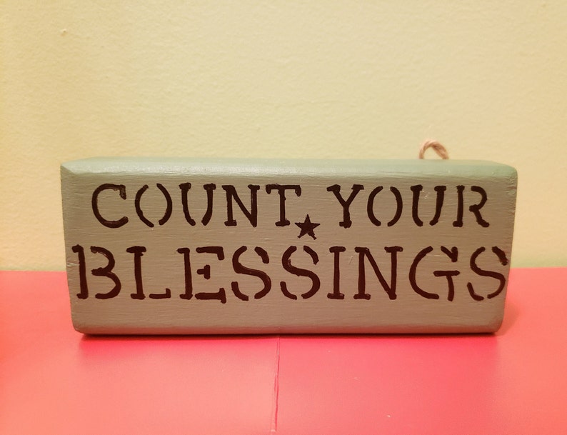 25 Days Till Christmas Handmade Decor Hand-painted Home Decor ...