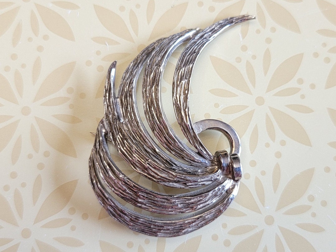 Vintage Zentall Heckled Hen Brooch - Zentall Brooch - Zentall Jewelry ...