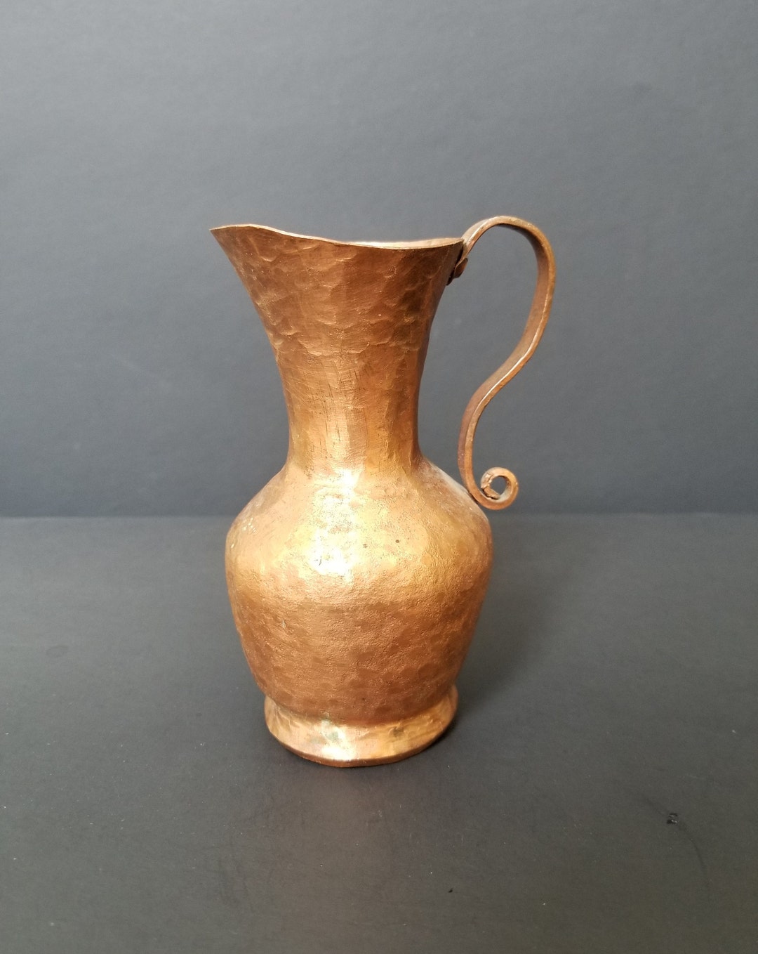 Handmade Copper Pitcher - Small Copper Pitcher - Etsy