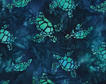 Sea Turtle Batik - Etsy