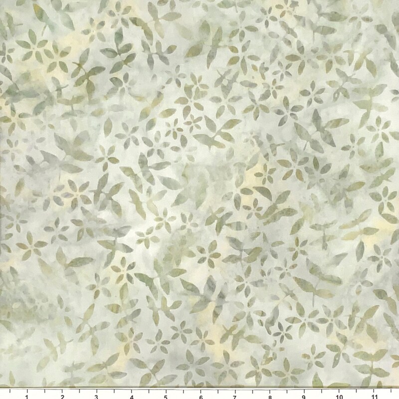 Green Batik Fabric - Etsy