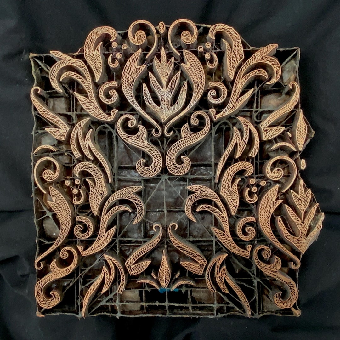 Artisan Batiks Cap - Damask Tile B Handmade Out of Copper - Etsy