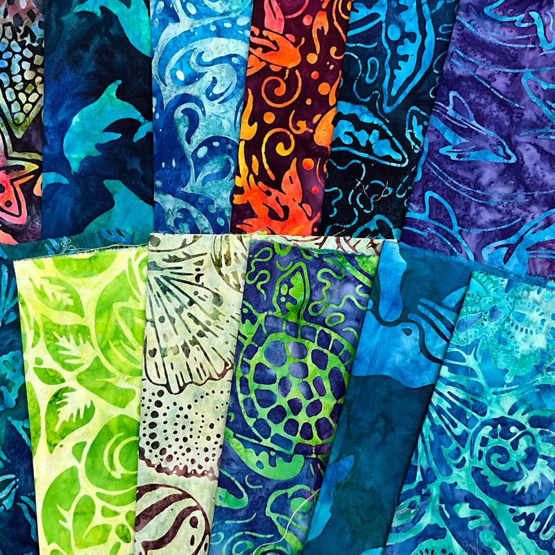 Lunn Studio Batik Fabric - Etsy