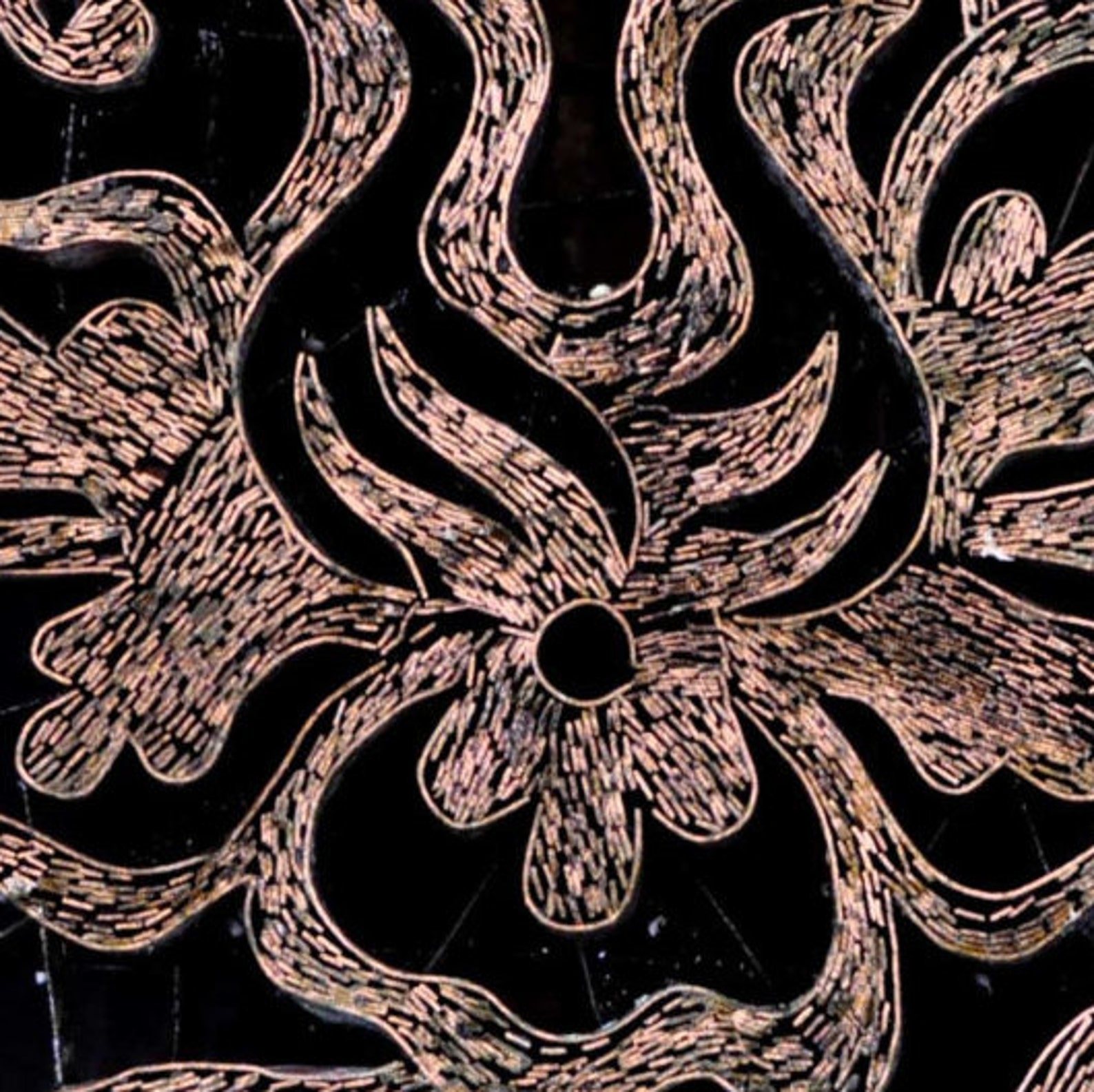 Traditional Batik Cap STYLIZED FLOWER | Etsy