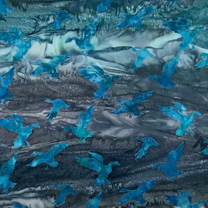 GEESE Batik Lsbc-1498 Lake by the Yard - Etsy