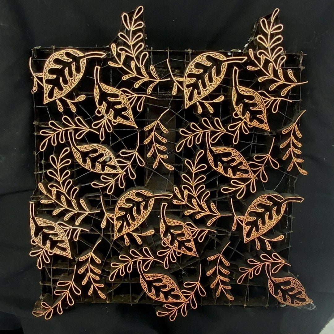 Artisan Batiks Cap - Two Leaves Handmade Out of Copper - Etsy