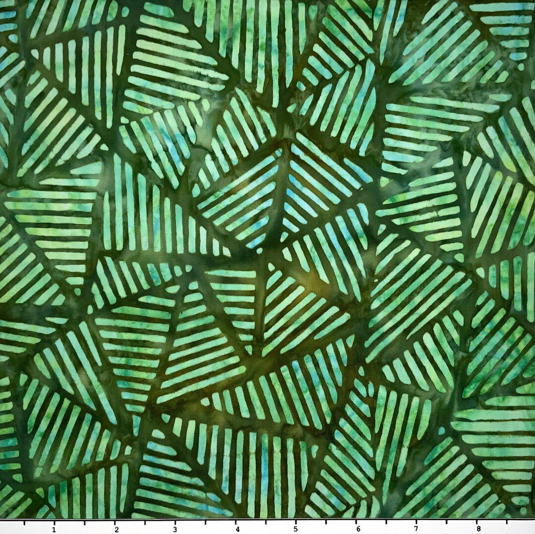 STRIPED TRIANGLES Batik Lsbc-2075 Pickle by the Yard - Etsy UK