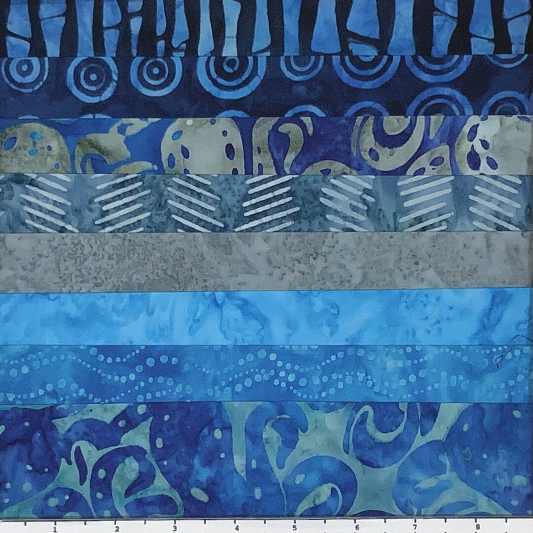 8 Fat Quarter Batik Sampler OCTOPUS #2 FQ Pack Bundle - Etsy