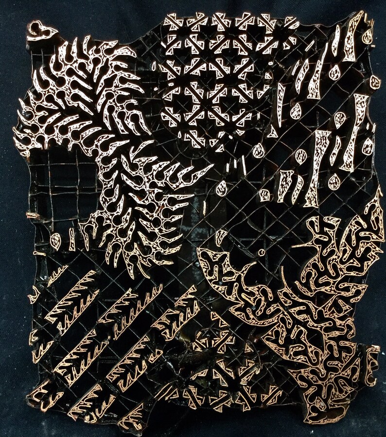Traditional Batik Cap 4 TEXTURES | Etsy