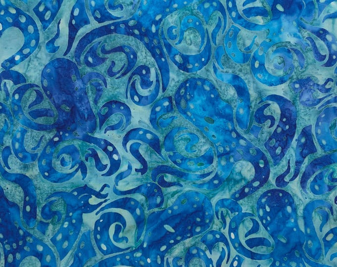 OCTOPUS Batik - Lsbc-3366 Surf by the Yard - Etsy