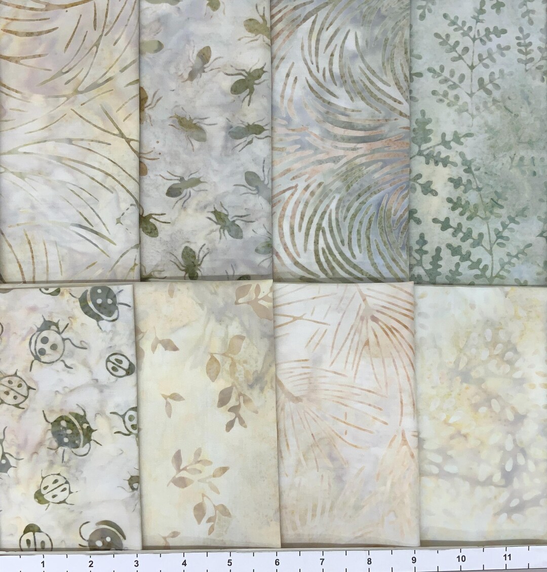 8 Fat Quarter Batik Sampler Bugs: Five FQ Pack Bundle - Etsy