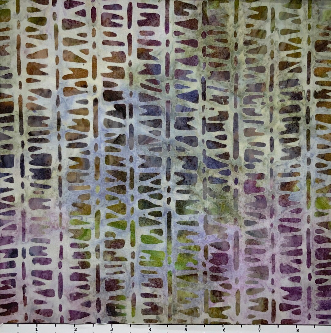 SMOCK LOOK STRIPE Batik - Lsbc-4034 Plum by the Yard - Etsy