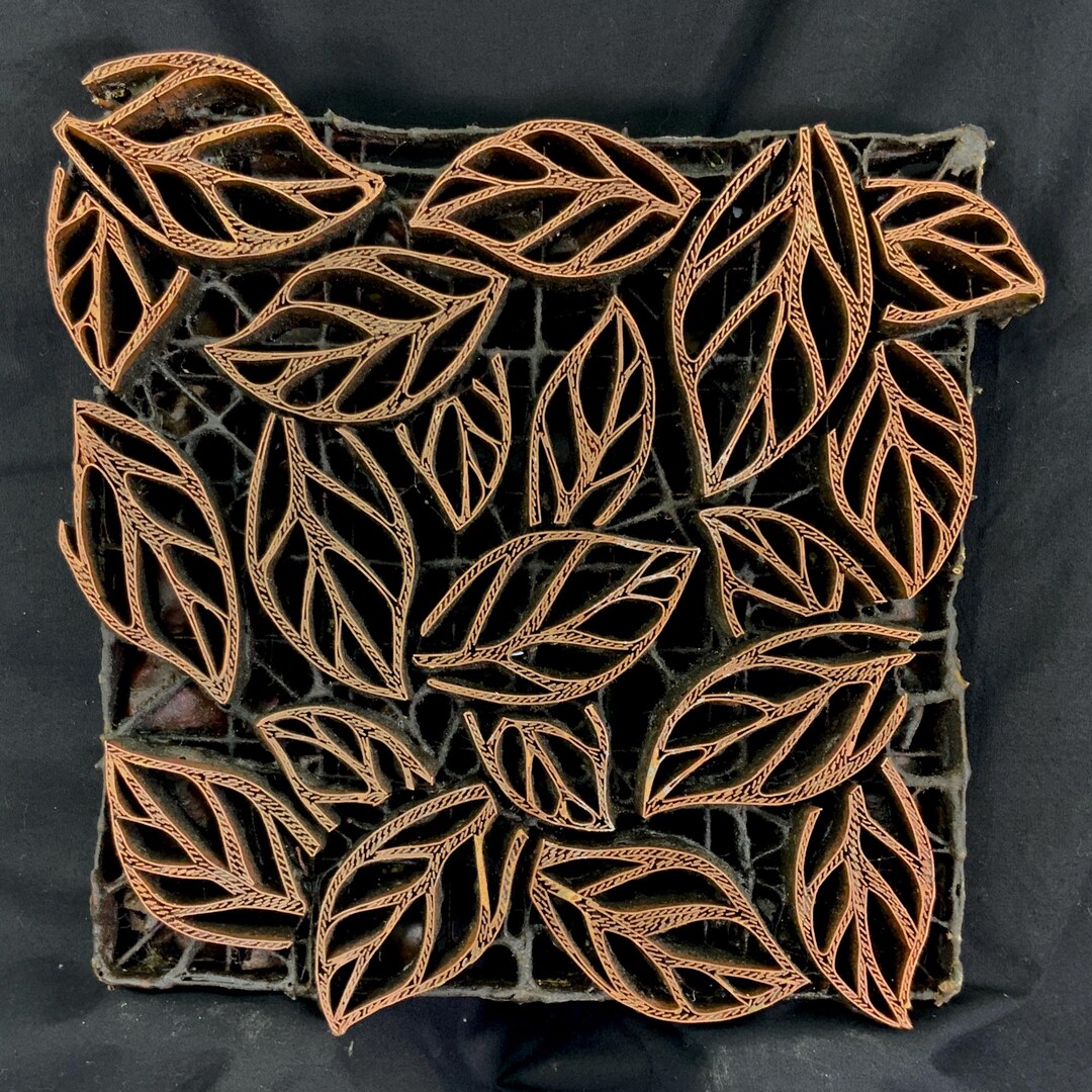 Artisan Batiks Cap - TANGO LEAVES Handmade Out of Copper - Etsy