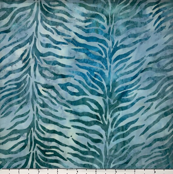 ZEBRA PELT Batik Lsbc-3531 Spa by the Yard - Etsy