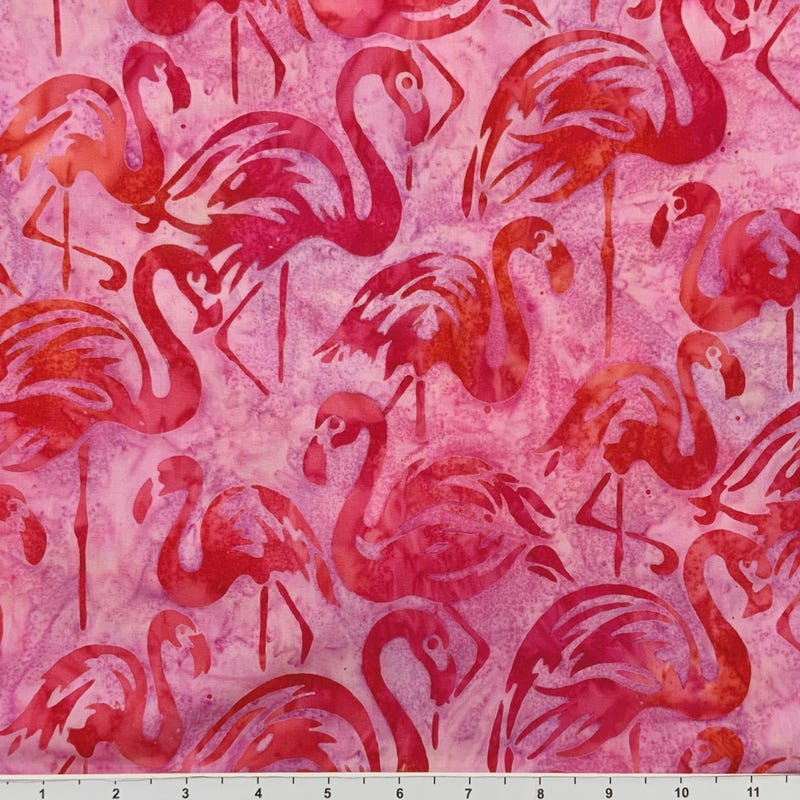 Flamingo Fabric - Etsy