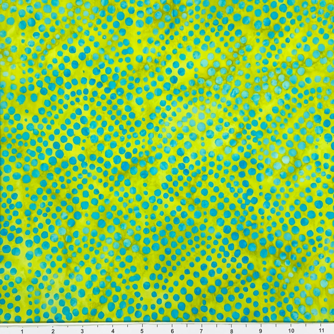 DOTTED ARCHES Batik Ab-4966-33 Kiwi by the Yard - Etsy