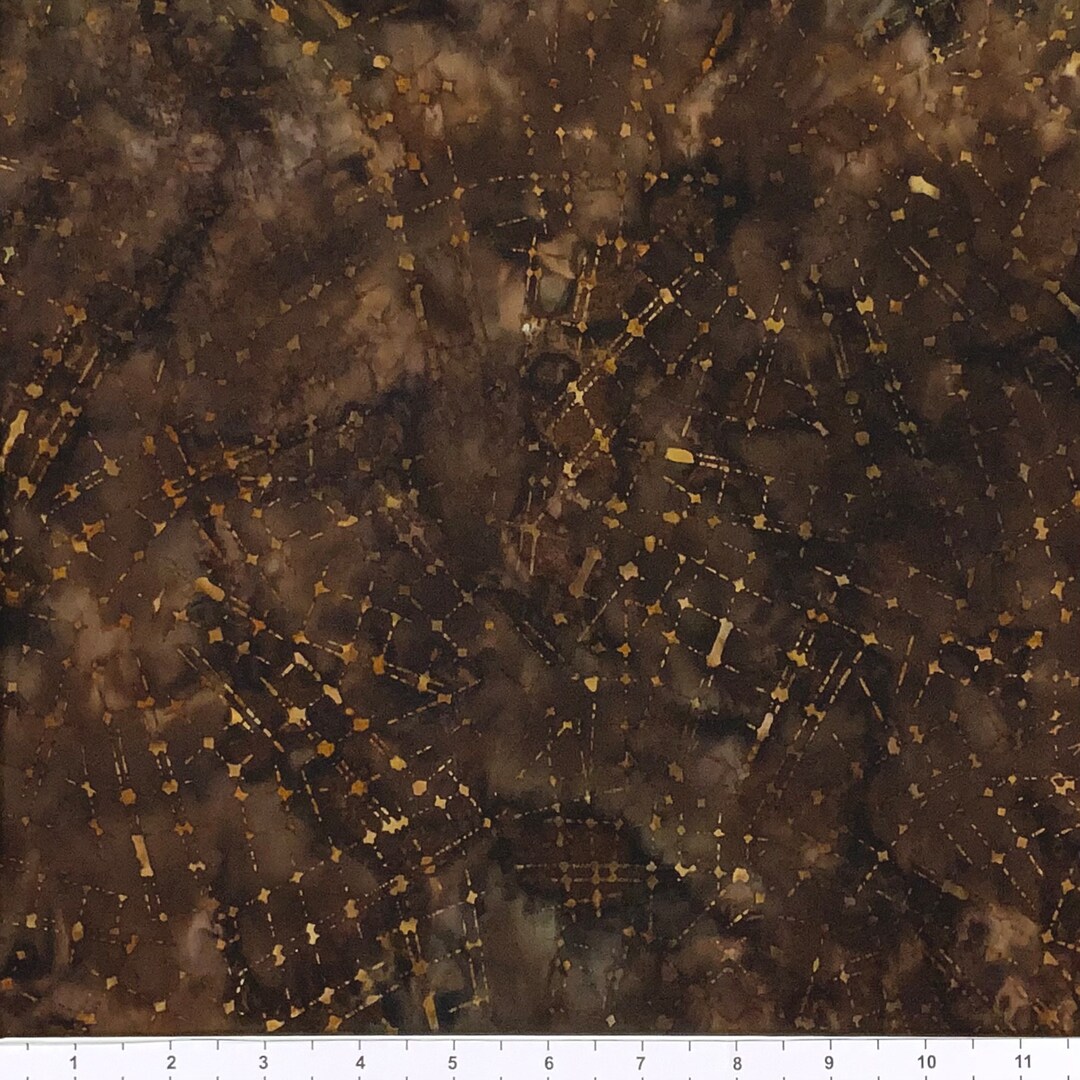 HASH MARK Batik Lsbc-9098 Chocolate by the Yard - Etsy