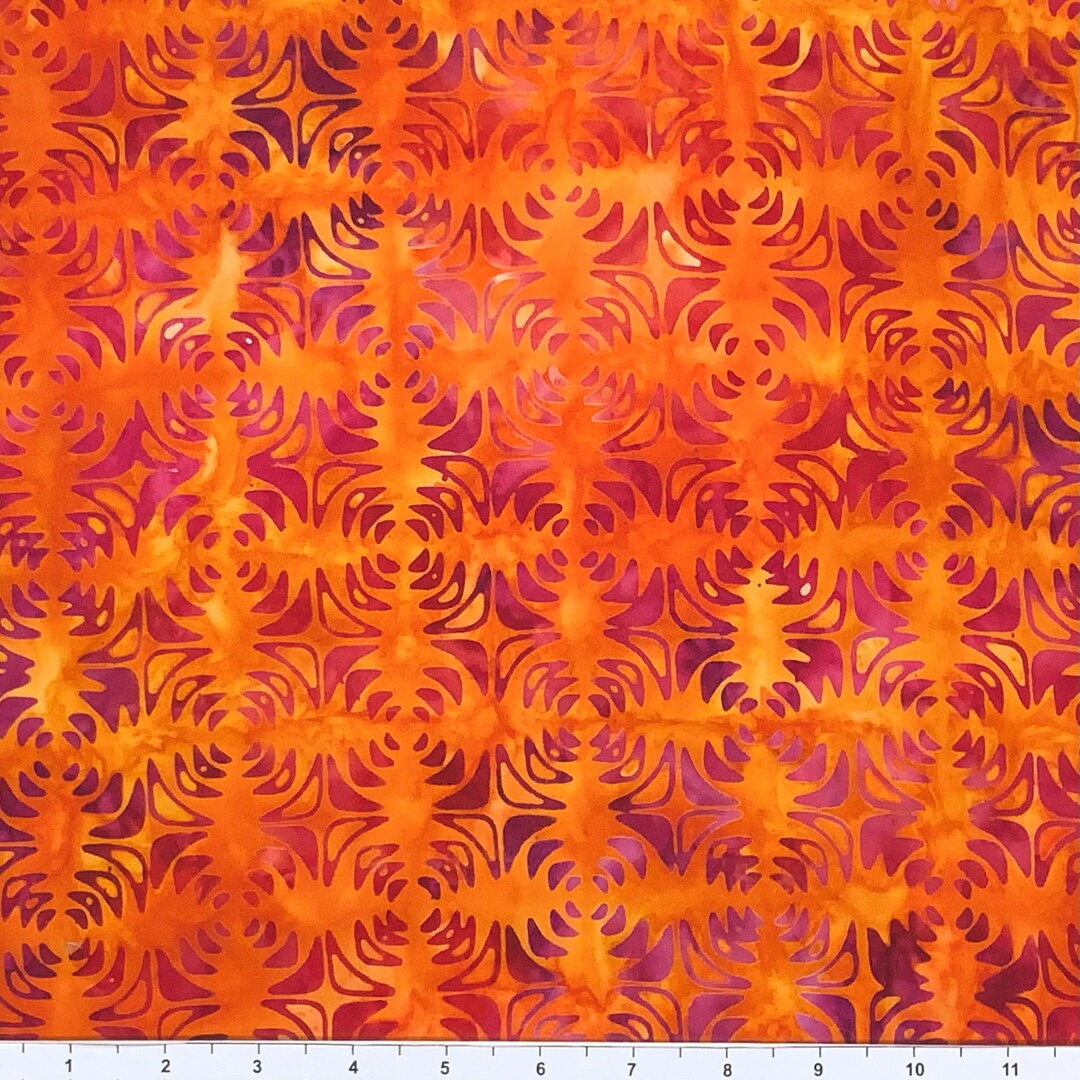 SIGNAL LIGHT Batik - Lsbc-3644 Flame by the Yard - Etsy