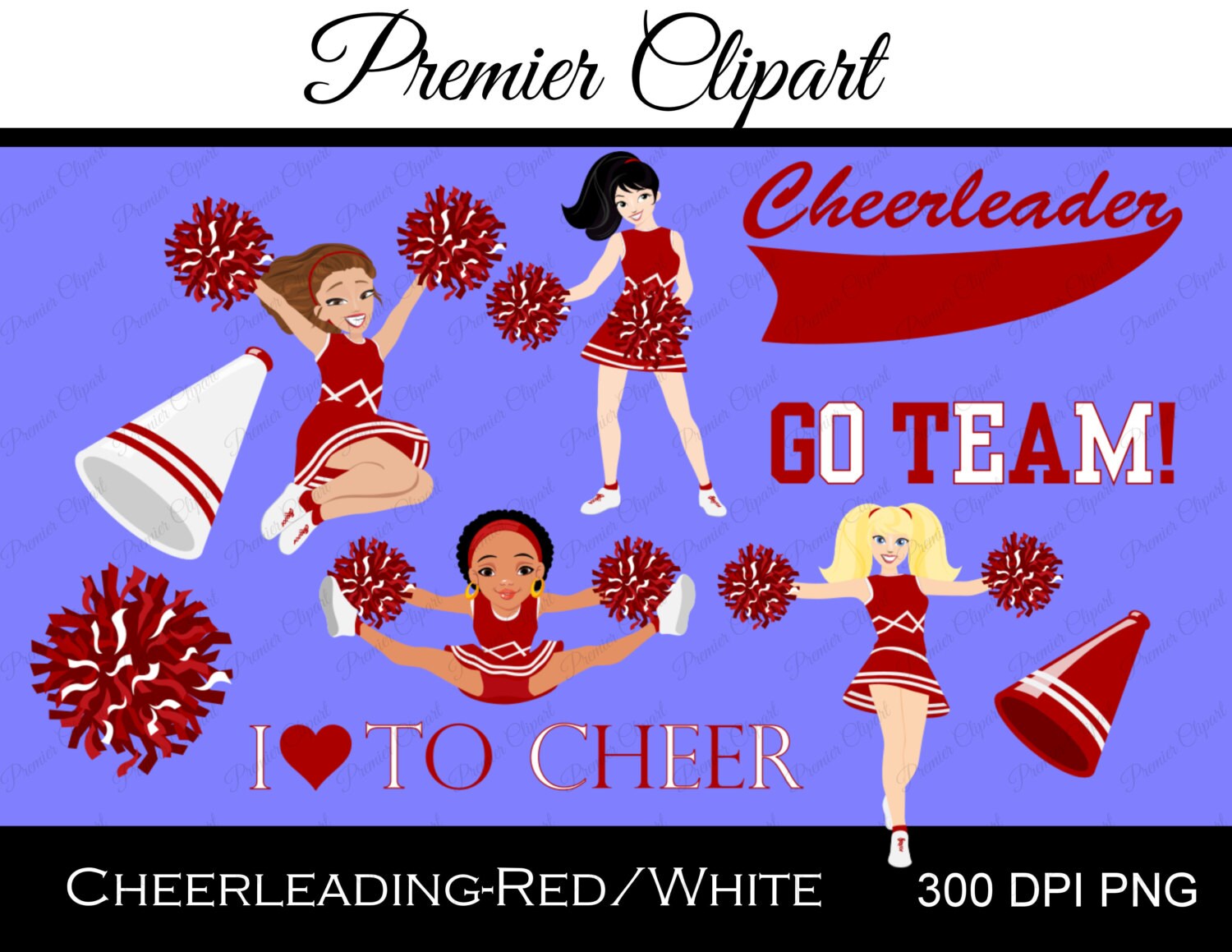 Go Team Cheer Clipart