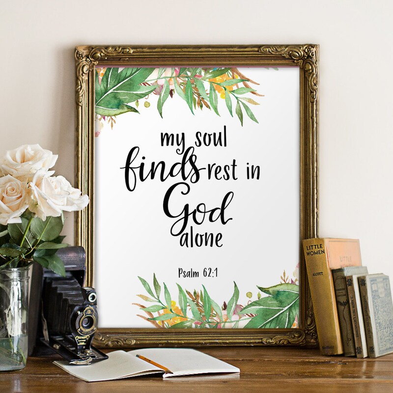 Bible Quote Art - Etsy