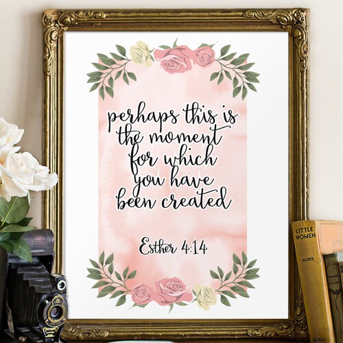 Bible Verse Printable Scripture Art Christian Scripture Art - Etsy