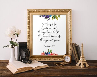 Let your light shine Scripture print Christian wall art | Etsy