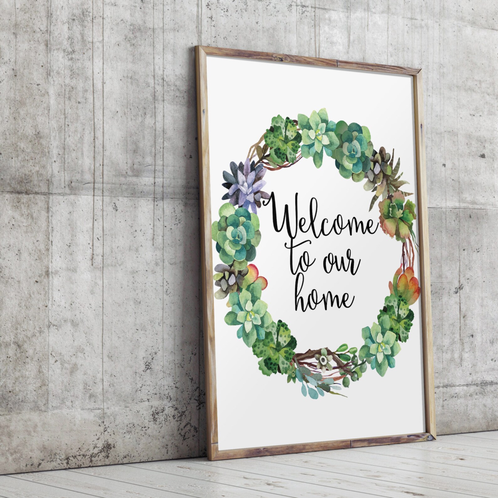 Welcome printable Welcome sign Welcome print Welcome wall | Etsy
