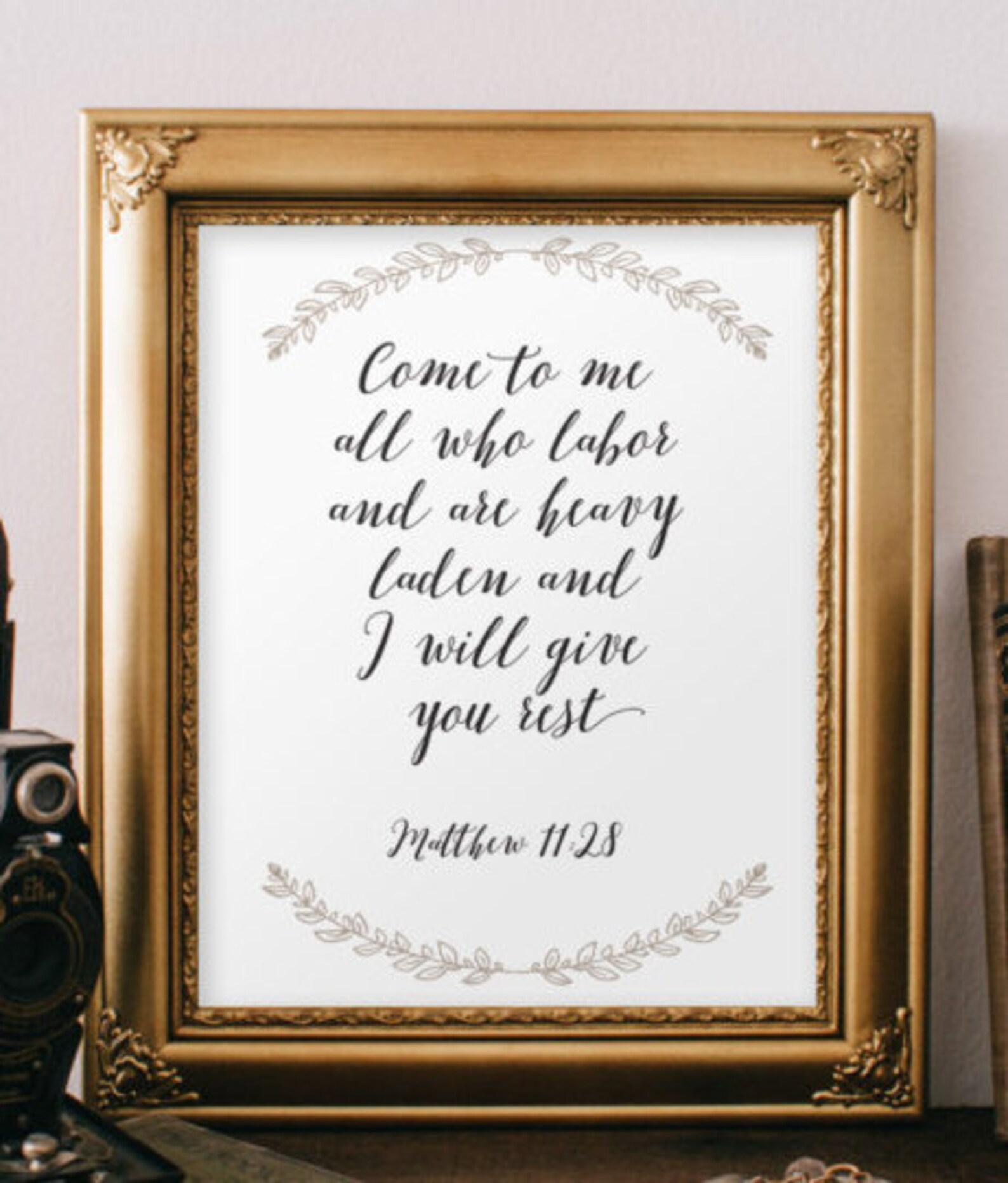 Bible Verse Printable Scripture Print Christian Wall Art - Etsy