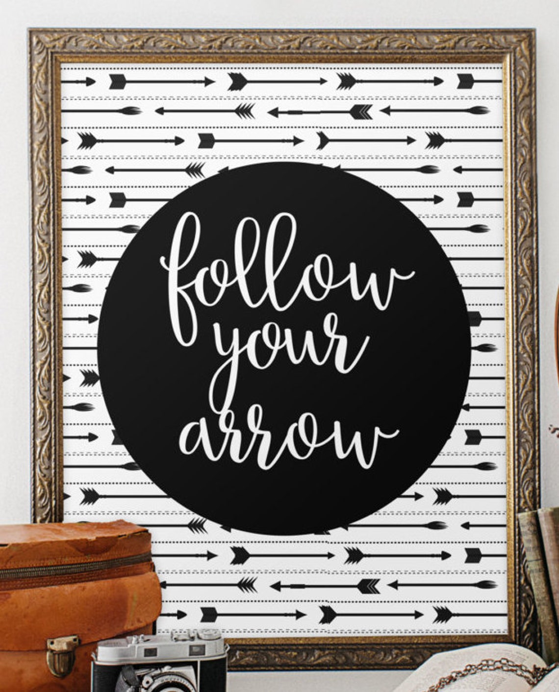 Arrow Wall Art Print Quote Decor Printable Art Inspirational - Etsy