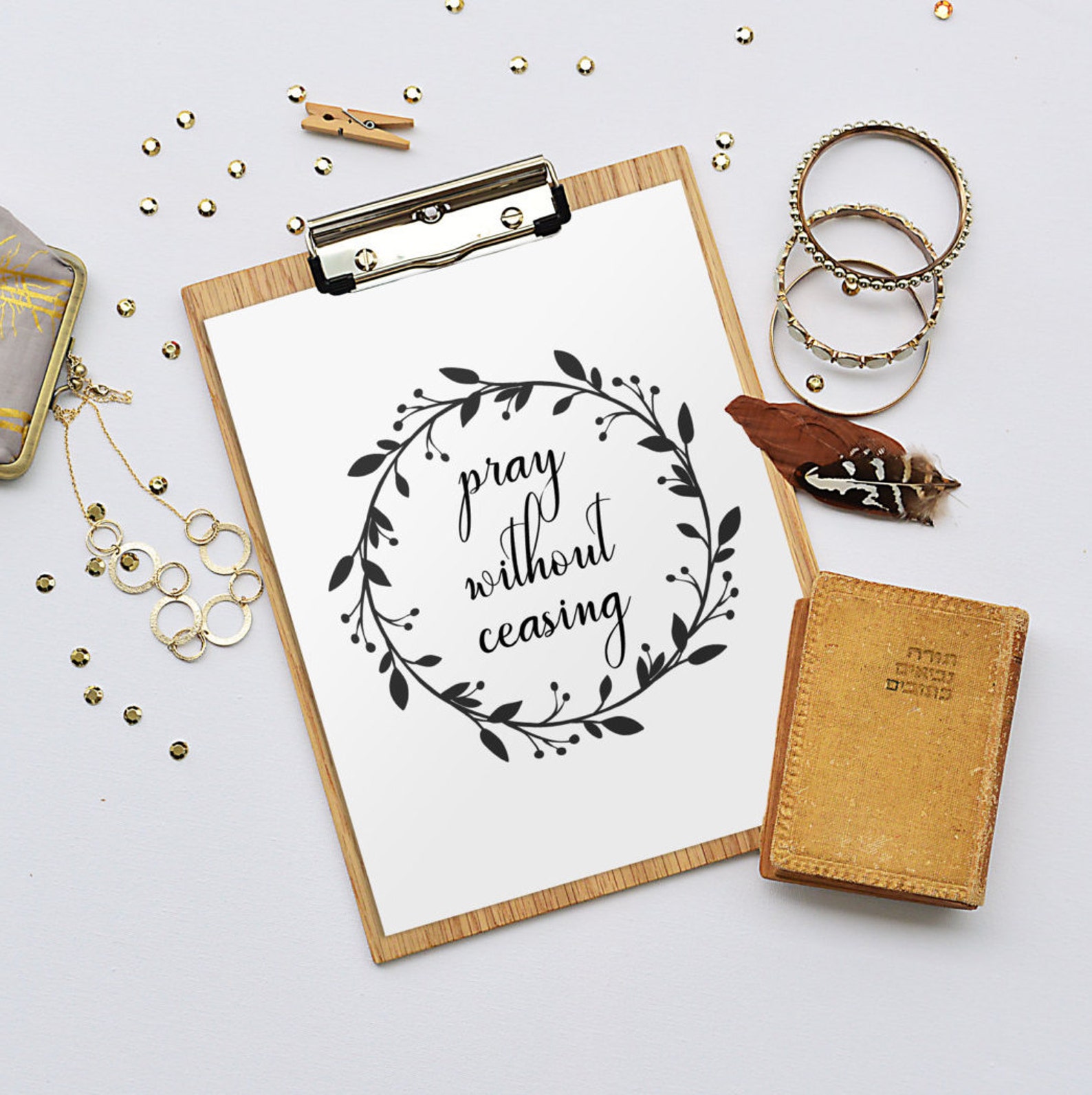 Bible Verse Art Printable Scripture Wall Art Decor Poster - Etsy