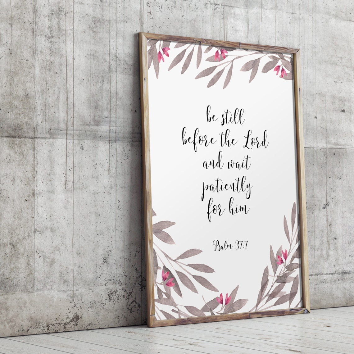 Scripture Printable Bible Verse Print Typography Print Wall | Etsy