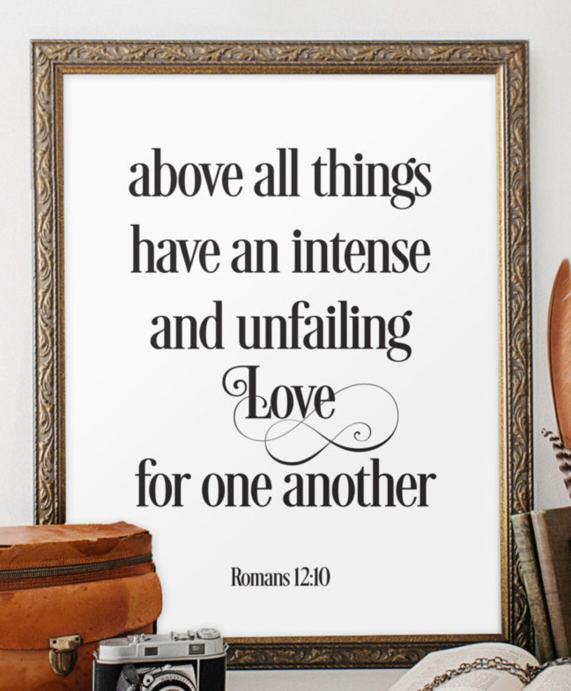 Christian Wall Art Christian Art Bible Verse Art Modern | Etsy