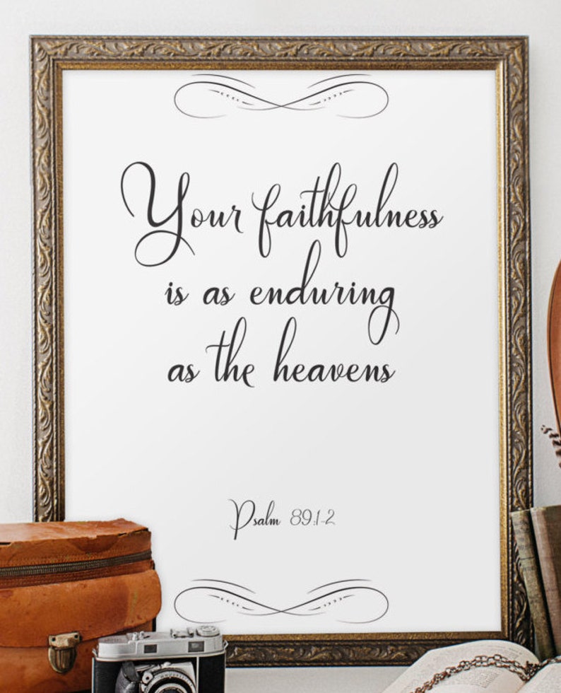 Bible Verse Print Bible Verse Art Printable Scripture Bible - Etsy