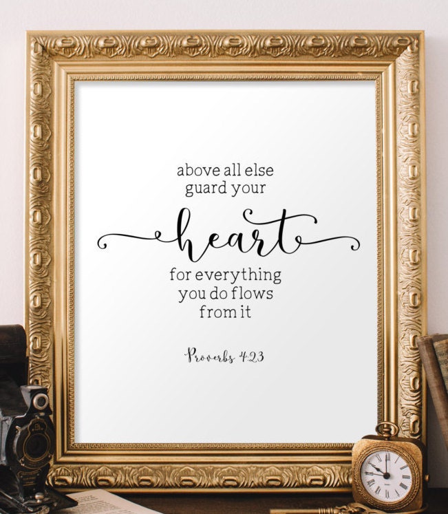 Printable Scripture Art Bible Verse Print Christian Wall Art | Etsy