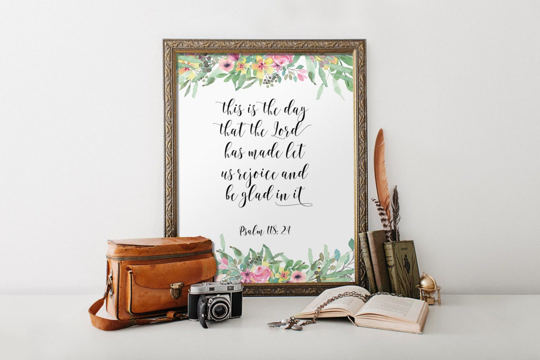 Printable Verse Bible Verse Wall Art Scripture Art Print Home - Etsy