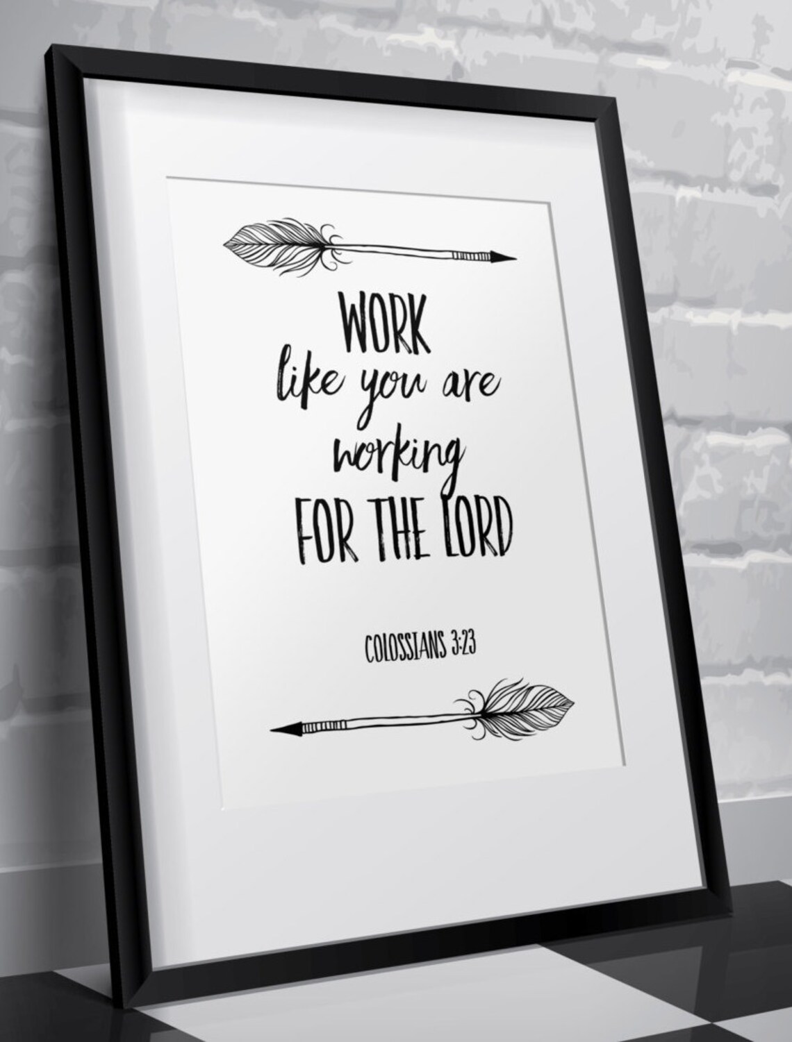 Bible Verse for the Wall Wall Decor Art Scripture Printable | Etsy