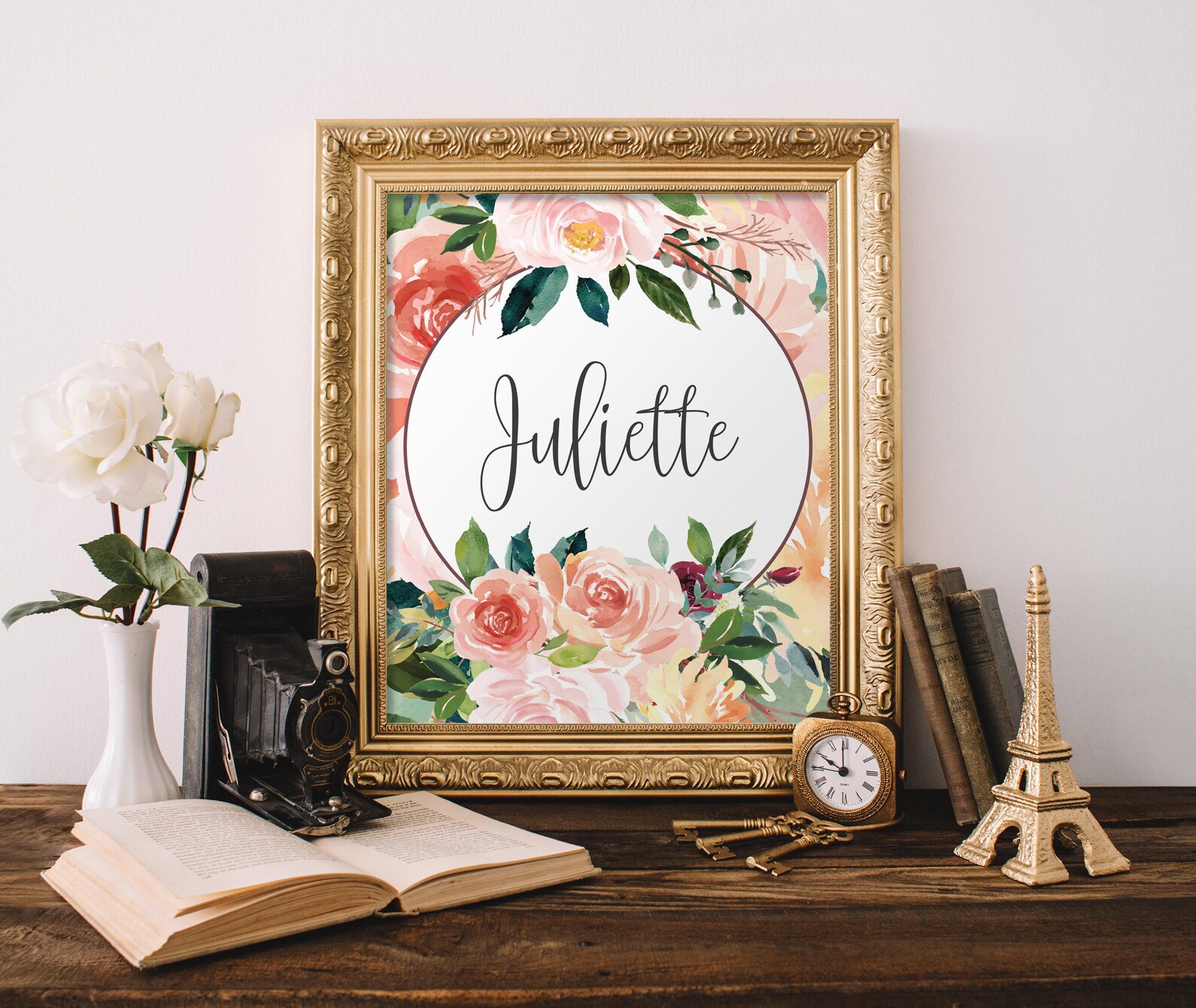 Personalized Name Signs Floral Name Sign Personalized - Etsy