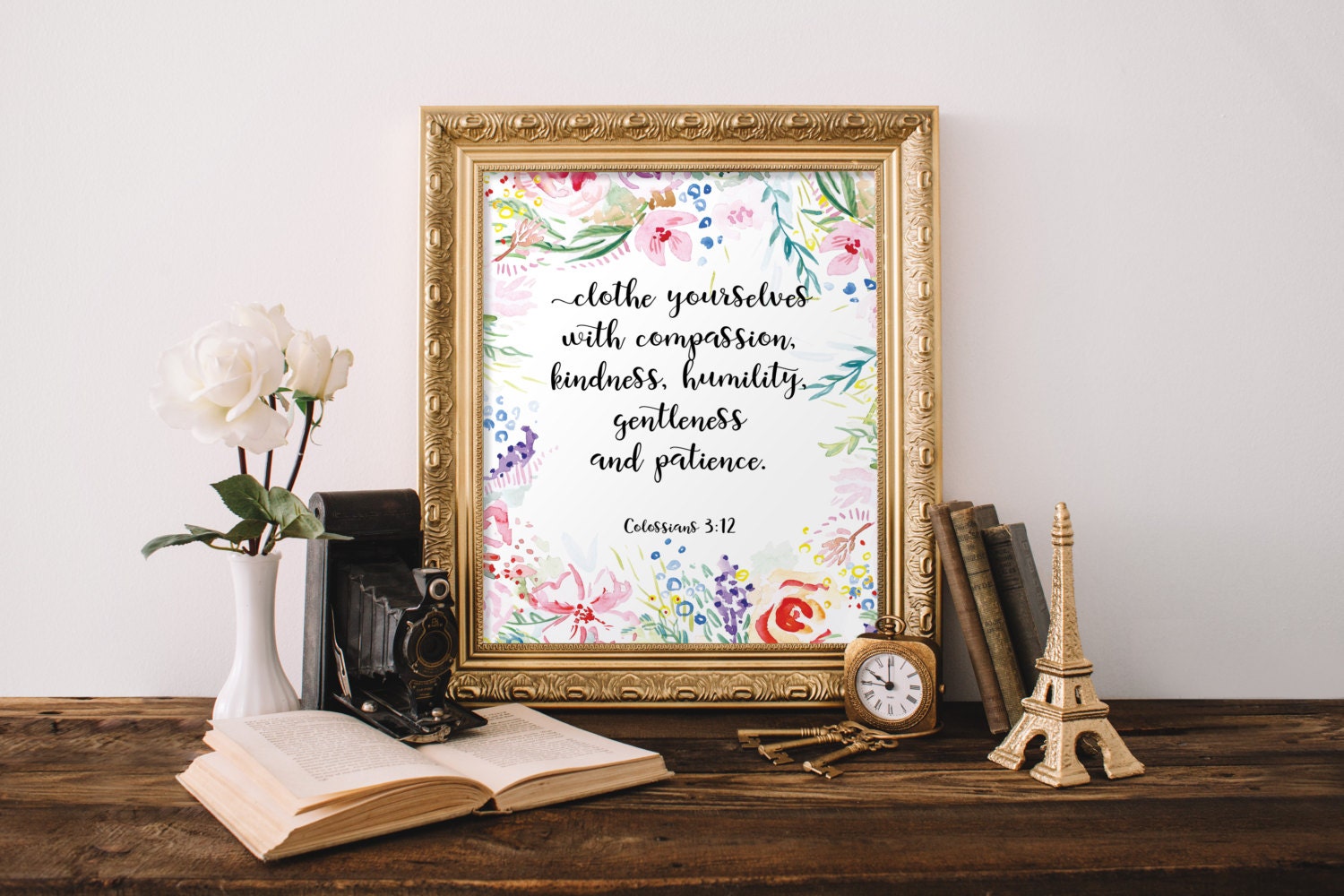 Nursery bible verse Scripture print Bible verse art Nursery | Etsy