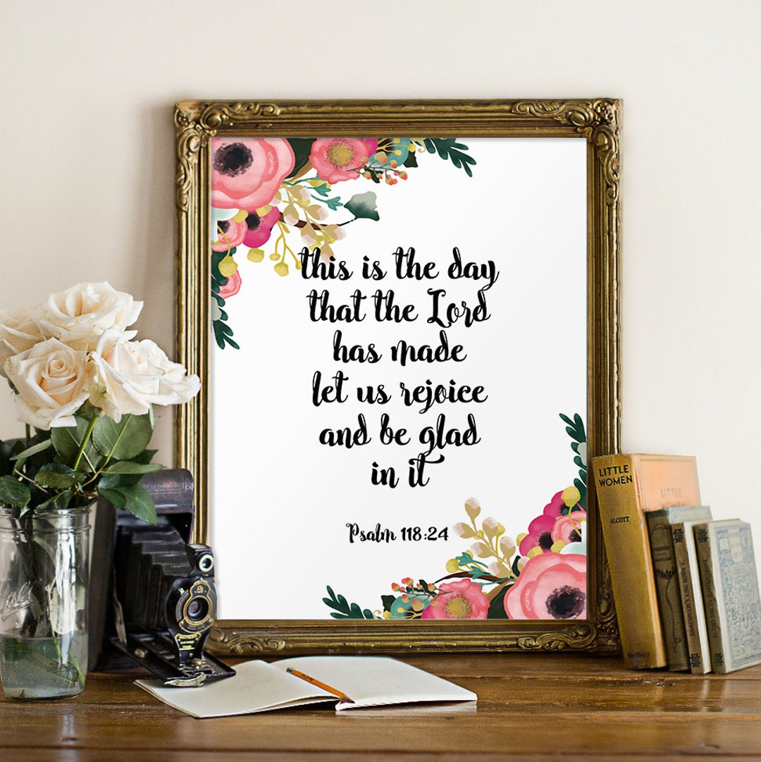 Scripture Print Bible Verse Art, Printable Art, Nursery Bible Verse ...