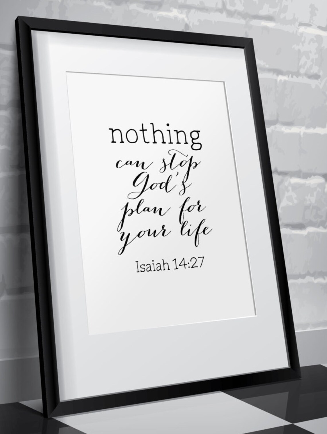 Bible Verse Print Art Bible Verse Printable Scripture Print | Etsy