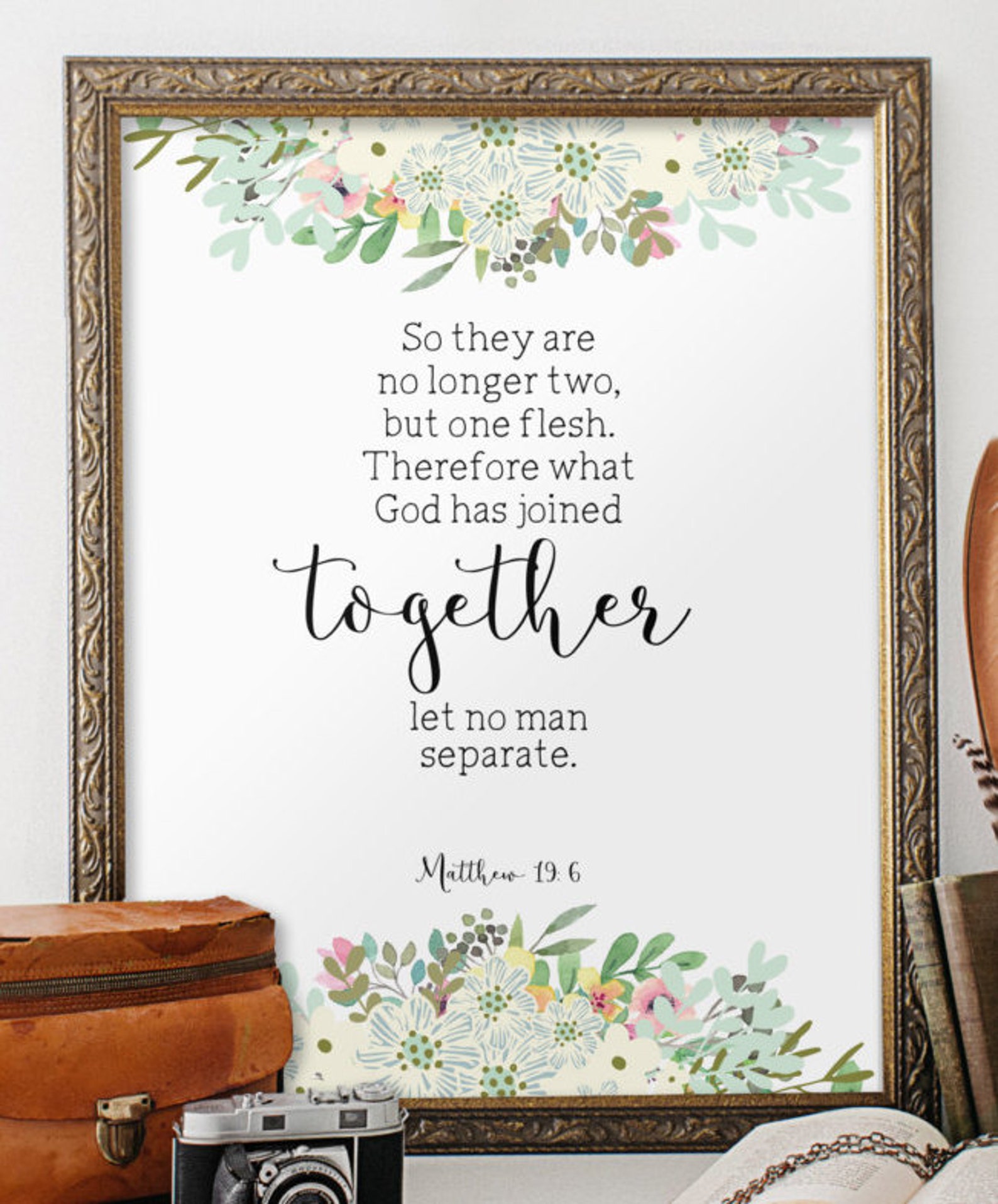 Love Printable Printable Verses Wedding Quote From the Bible - Etsy